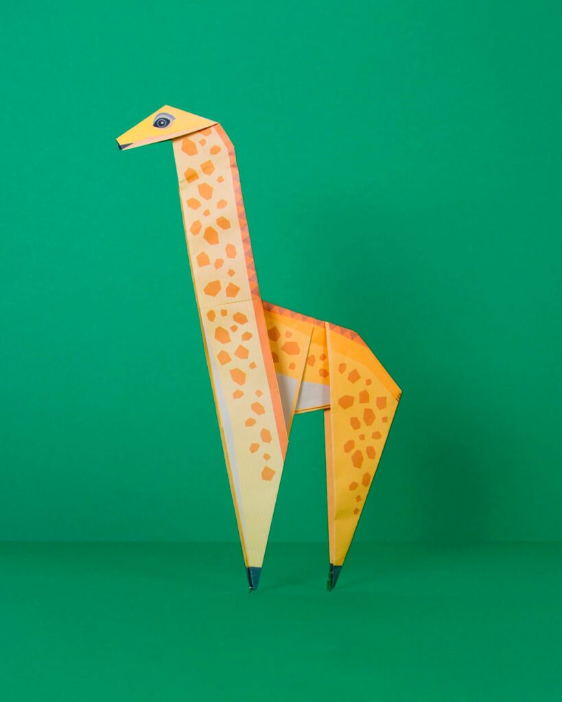DIY Giant Animal Origami, Paperieläimet - Papershop